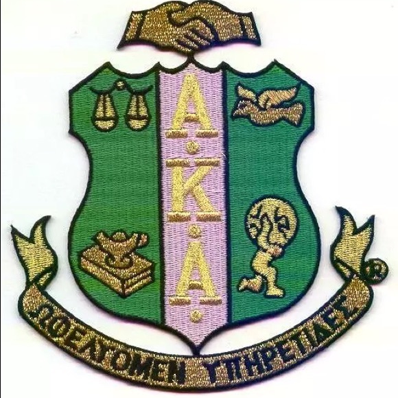 custom | Other | Alpha Kappa Alpha Embroidery Iron On Patch | Poshmark